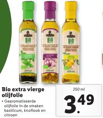Bio extra vierge olijfolie 250ml aanbieding bij Lidl