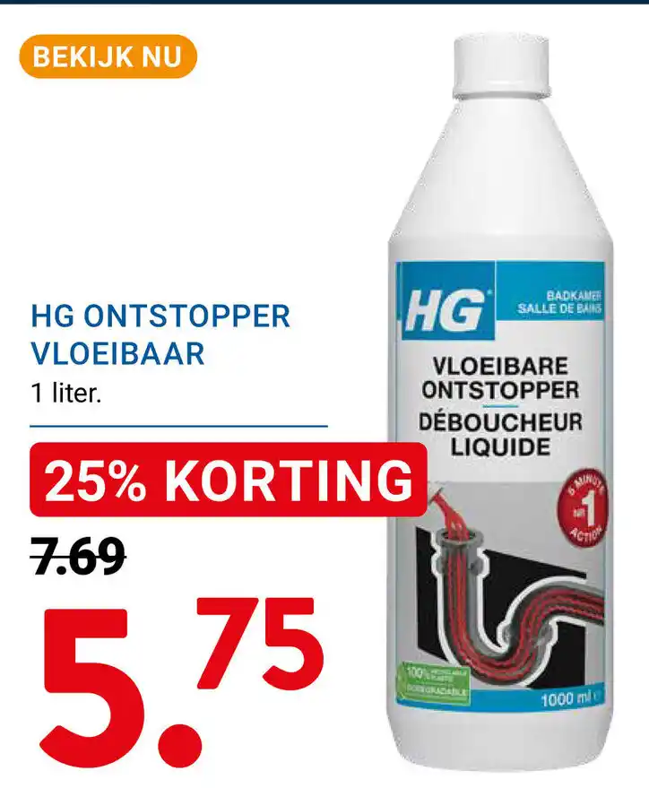 ONTSTOPPER VLOEIBAAR aanbieding bij Kluswijs
