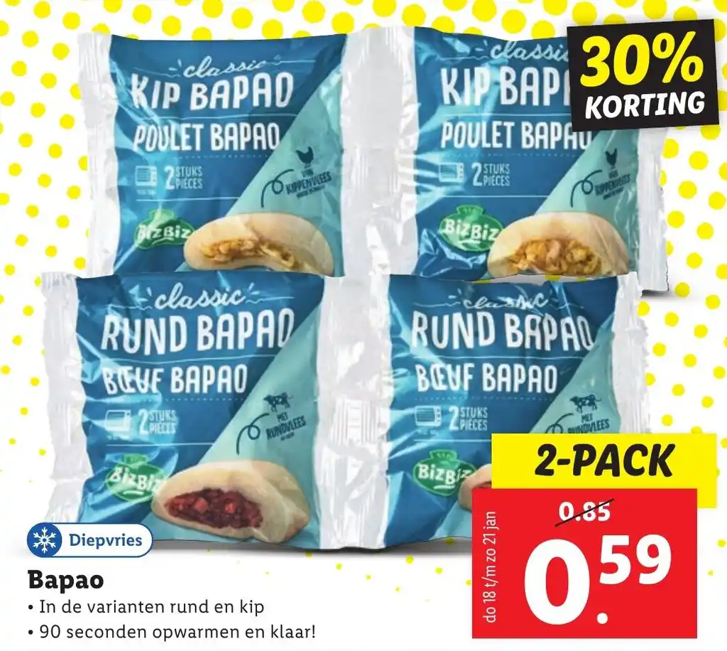 Bapao aanbieding bij Lidl