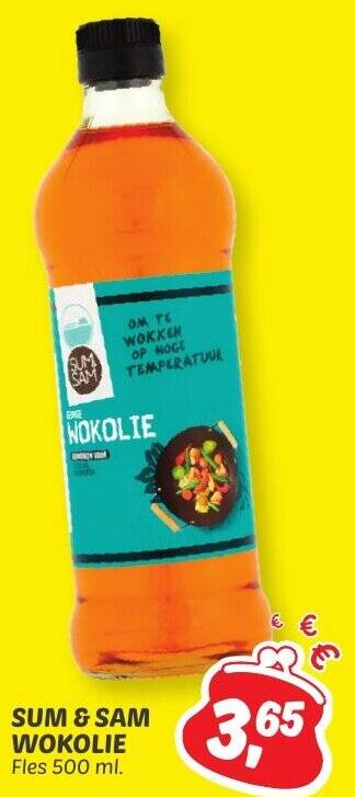 Sum & sam wokolie aanbieding bij Dekamarkt