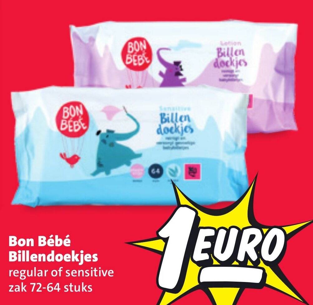 Bon Bébé Billendoekjes aanbieding bij Nettorama