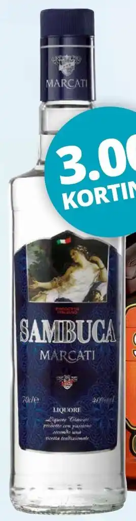 Marcati Sambuca Blanco 70 cl aanbieding bij Mitra