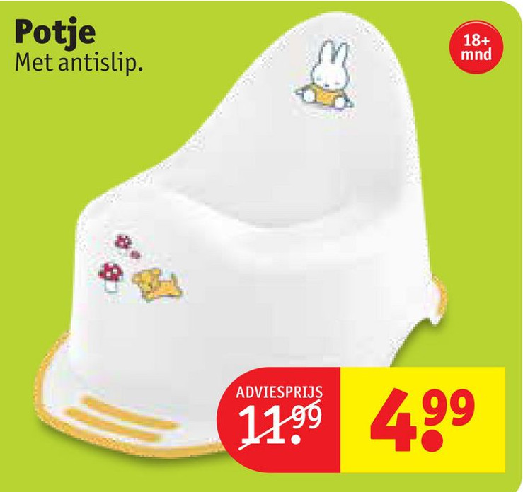 Potje aanbieding bij Kruidvat