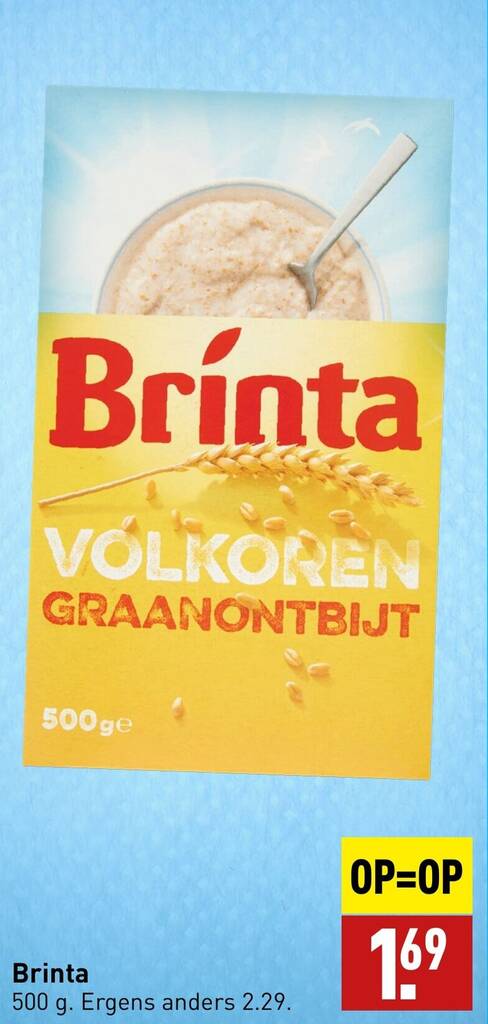 Brinta 500 g. aanbieding bij ALDI