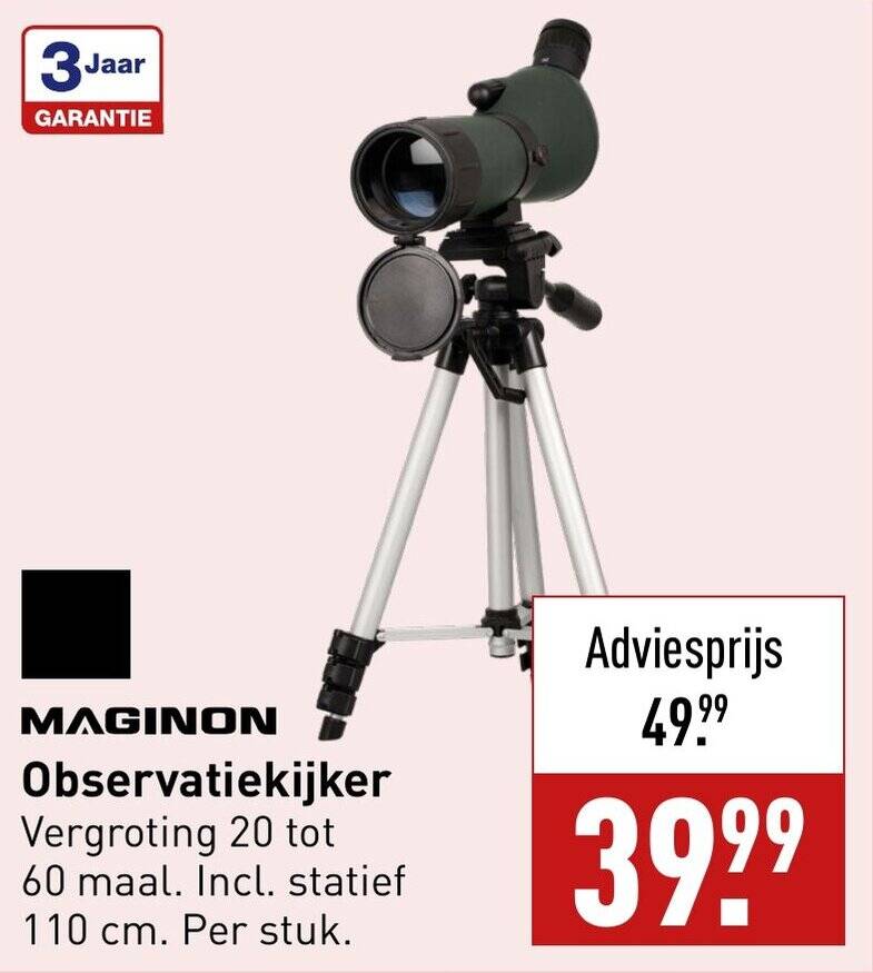 MAGINON Observatiekijker aanbieding bij ALDI