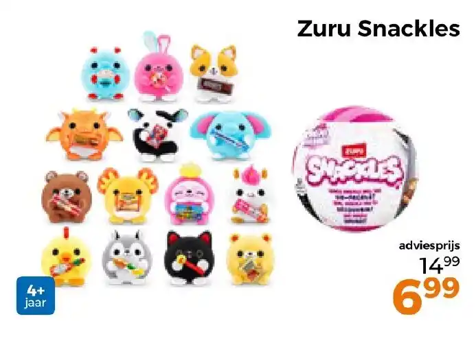 Zuru Snackles aanbieding bij Trekpleister