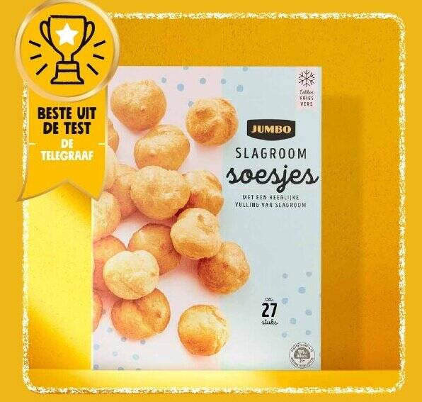 Slagroom soesjes aanbieding bij Jumbo