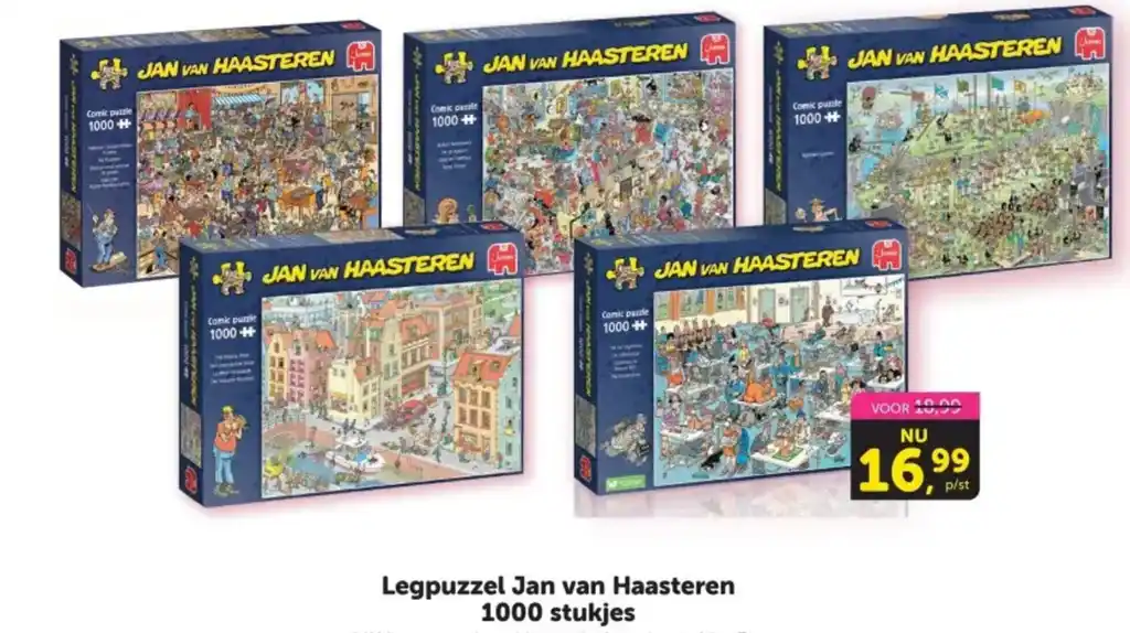 Legpuzzel Jan van Haasteren aanbieding bij Boekenvoordeel Legpuzzel Jan van Haasteren aanbieding bij Boekenvoordeel