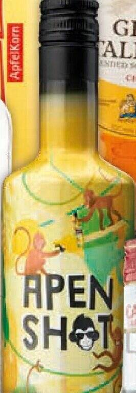 Apenshot of Berentzen apfelkorn 700/1000 ml 700 / 1000 mL aanbieding ...