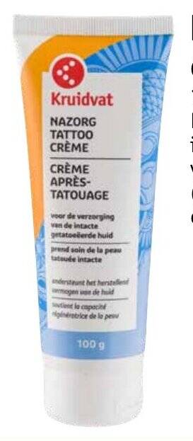 Nazorg tattoo crème 100 gram aanbieding bij Kruidvat