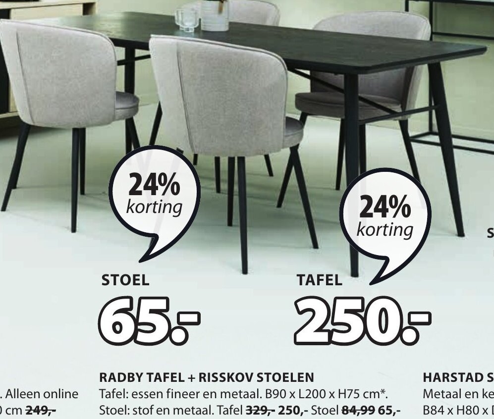 Tafel Radby aanbieding bij Jysk