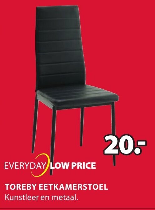 Eetkamerstoel Toreby aanbieding bij Jysk