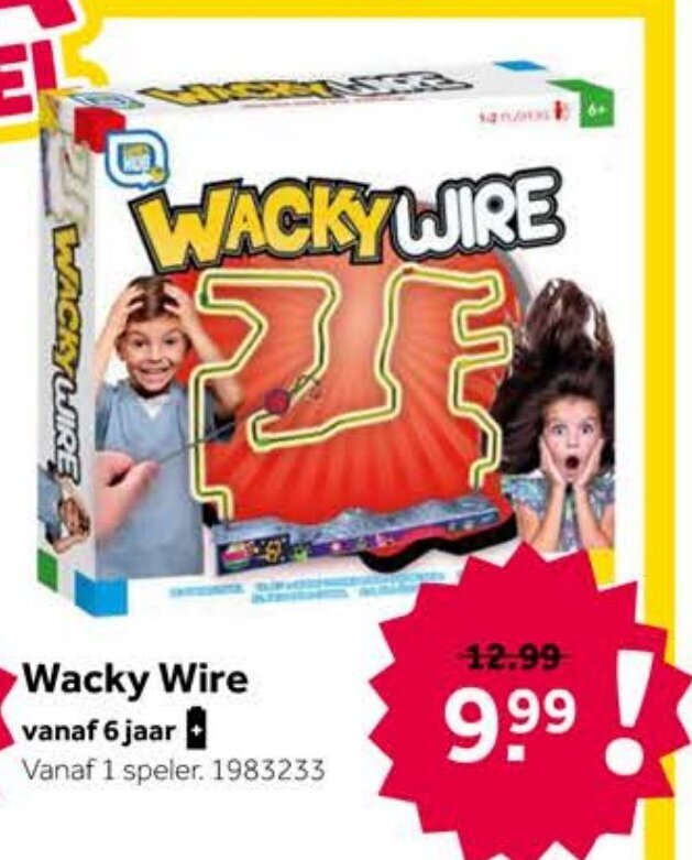 Wacky Wire aanbieding bij Intertoys