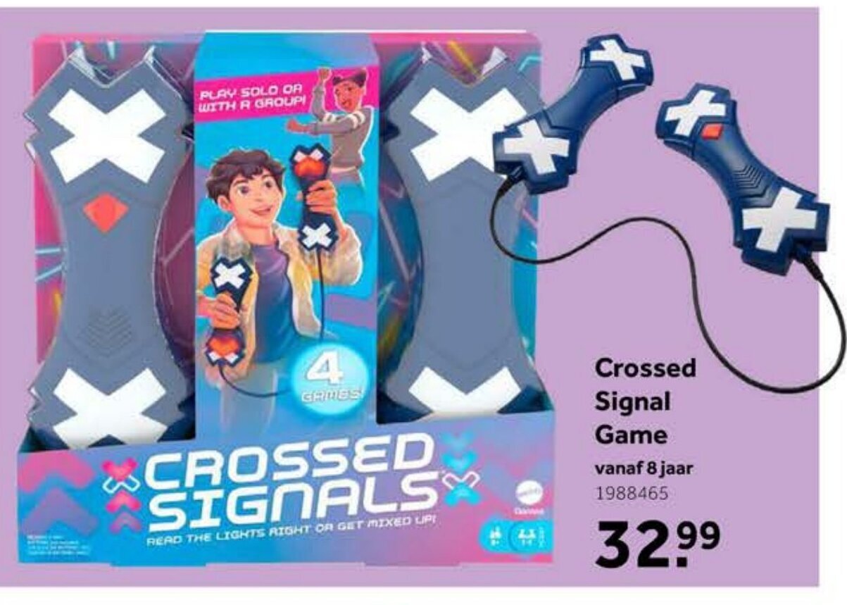Crossed Signal Game aanbieding bij Intertoys