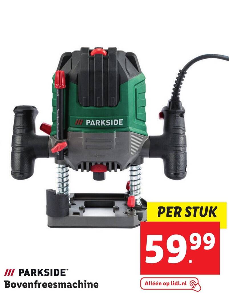 PARKSIDE Bovenfreesmachine aanbieding bij Lidl