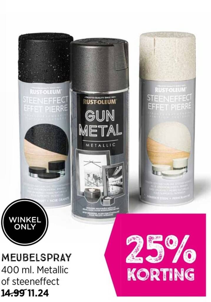 MEUBELSPRAY 400 ml. aanbieding bij Xenos