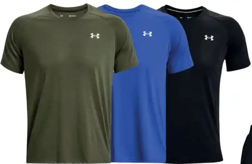 Under armour streaker run short sleeve aanbieding bij Daka Sport