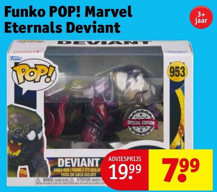 Funko POP! Marvel Eternals Deviant aanbieding bij Kruidvat