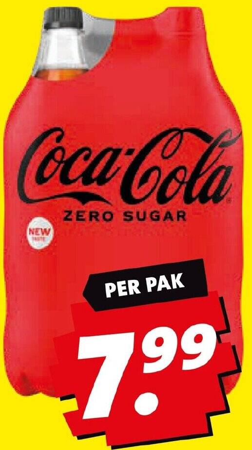 Coca-cola pak 4 flessen a 1500 ml 4 flessen à 1500 ml aanbieding bij Boni