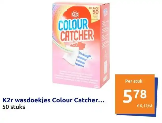 K2r wasdoekjes Colour Catcher... aanbieding bij Action