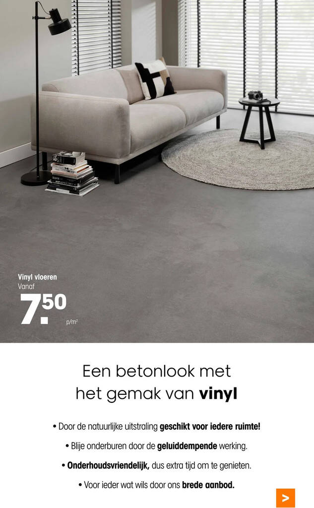 Vinyl vloeren aanbieding bij Kwantum