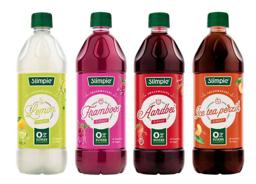 Slimpie limonadesiroop aanbieding bij Makro