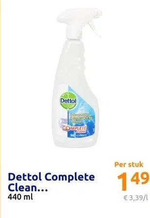 Dettol Complete Clean aanbieding bij Action