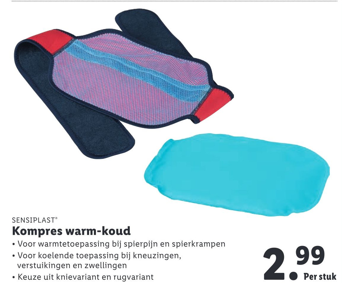 Kompres warm-koud aanbieding bij Lidl