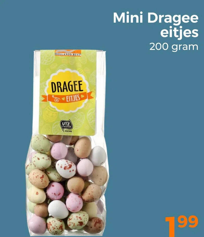 Mini Dragee Eitjes Aanbieding Bij Trekpleister