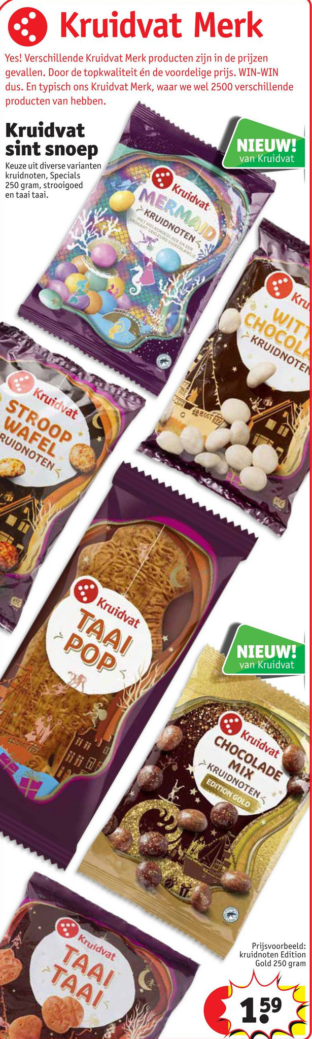 Kruidvat sint snoep aanbieding bij Kruidvat