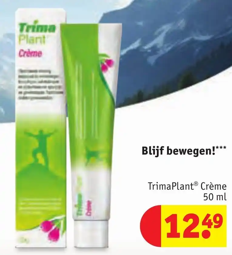 Trima Plant Crème 50 ml aanbieding bij Kruidvat