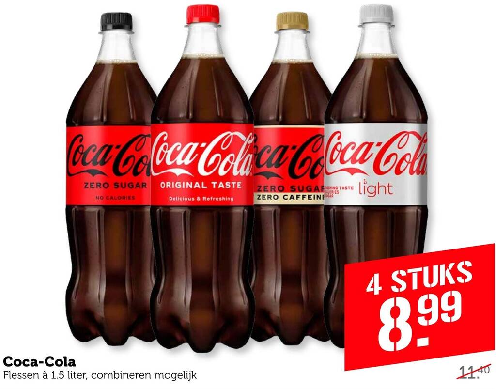 Coca-Cola 1.5 liter aanbieding bij Coop