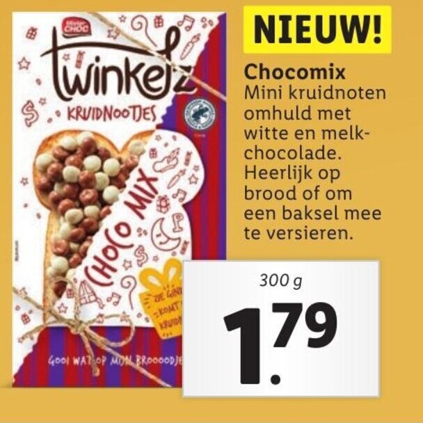 Chocomix 300g aanbieding bij Lidl