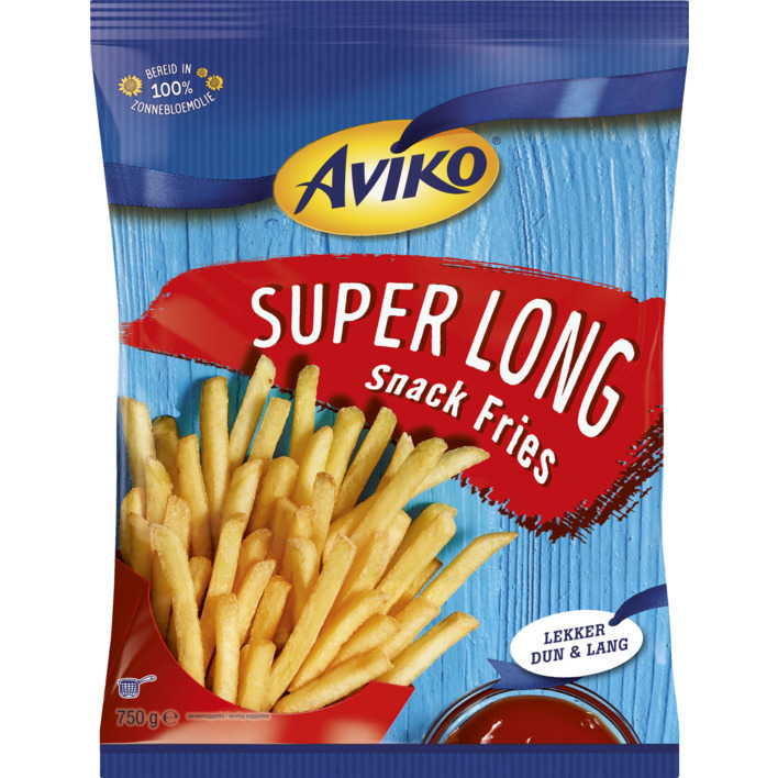 Aviko Super long snack fries aanbieding bij Albert Heijn
