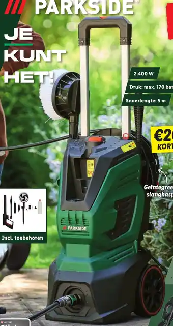 PARKSIDE Hogedrukreiniger aanbieding bij Lidl