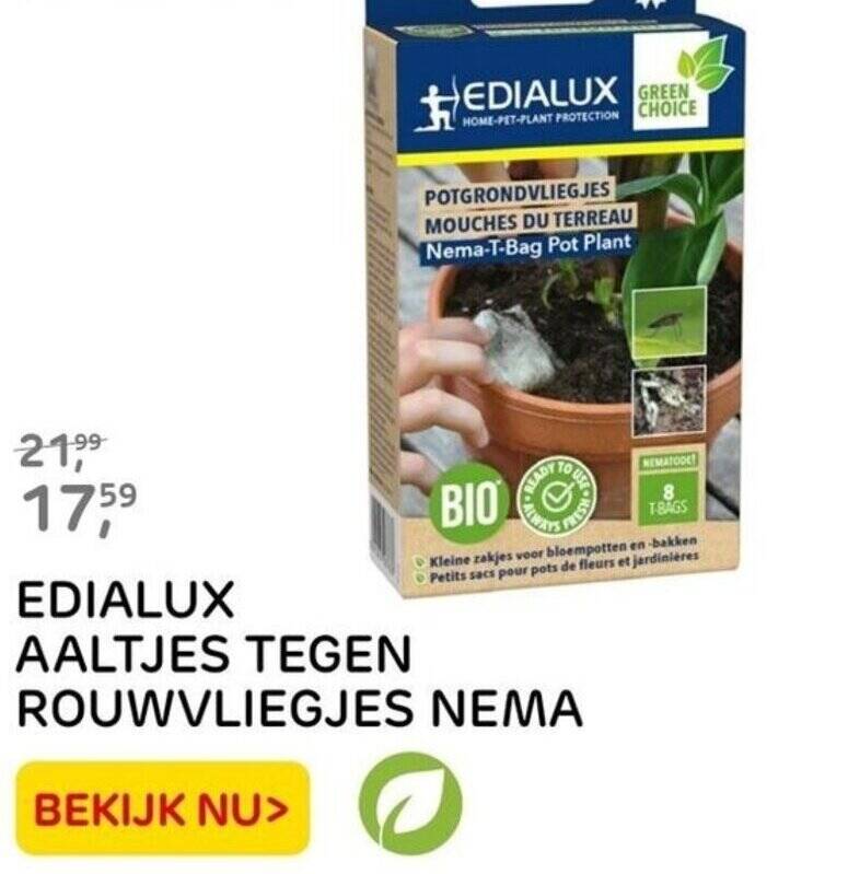 EDIALUX AALTJES TEGEN ROUWVLIEGJES NEMA aanbieding bij Praxis