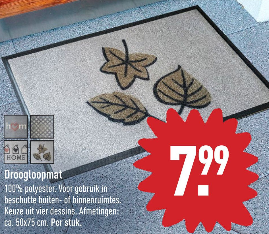 Droogloopmat aanbieding bij ALDI