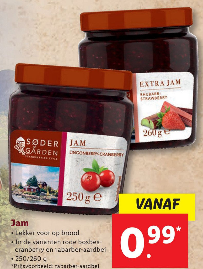 Jam aanbieding bij Lidl