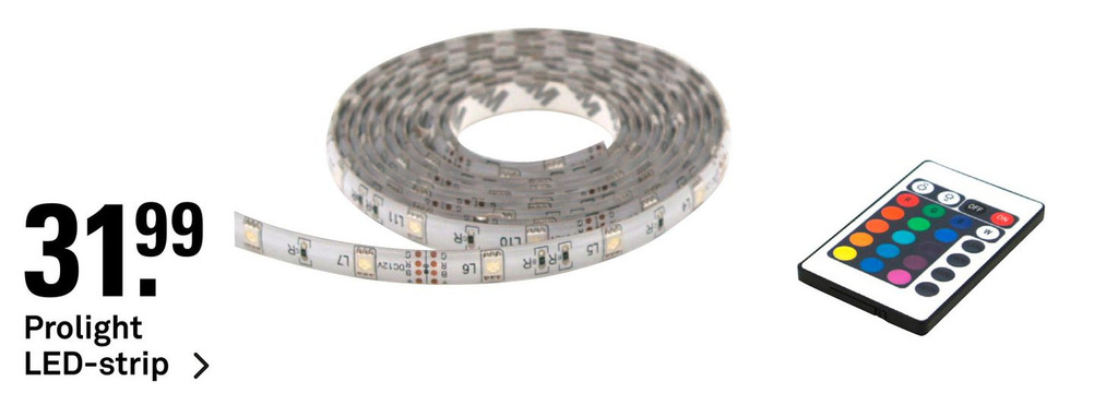 Prolight LED-strip aanbieding bij Karwei