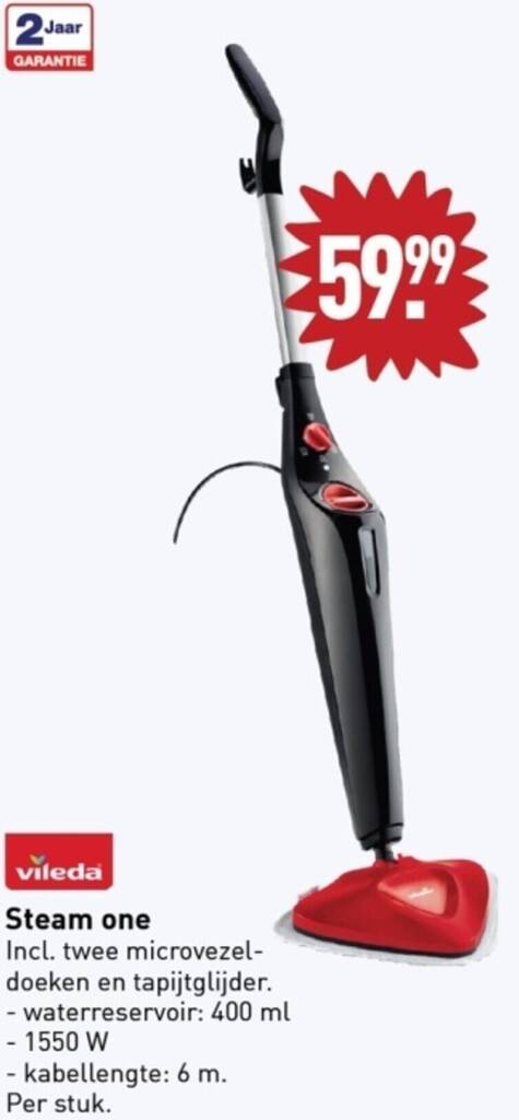 Vileda Steam one aanbieding bij ALDI