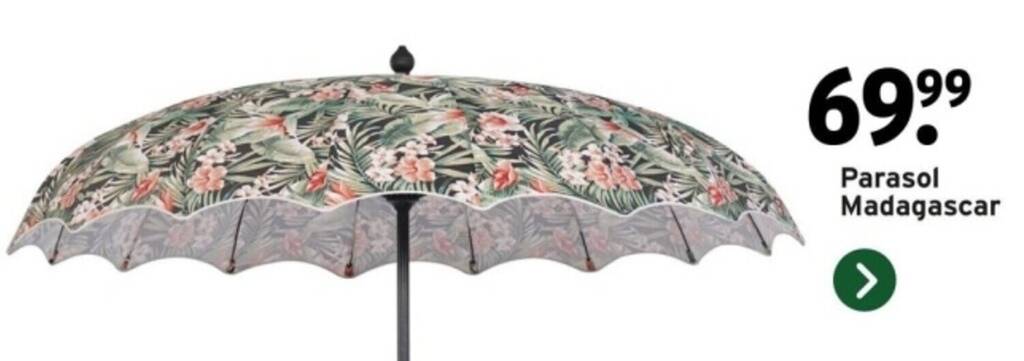 Parasol Madagascar aanbieding bij GAMMA