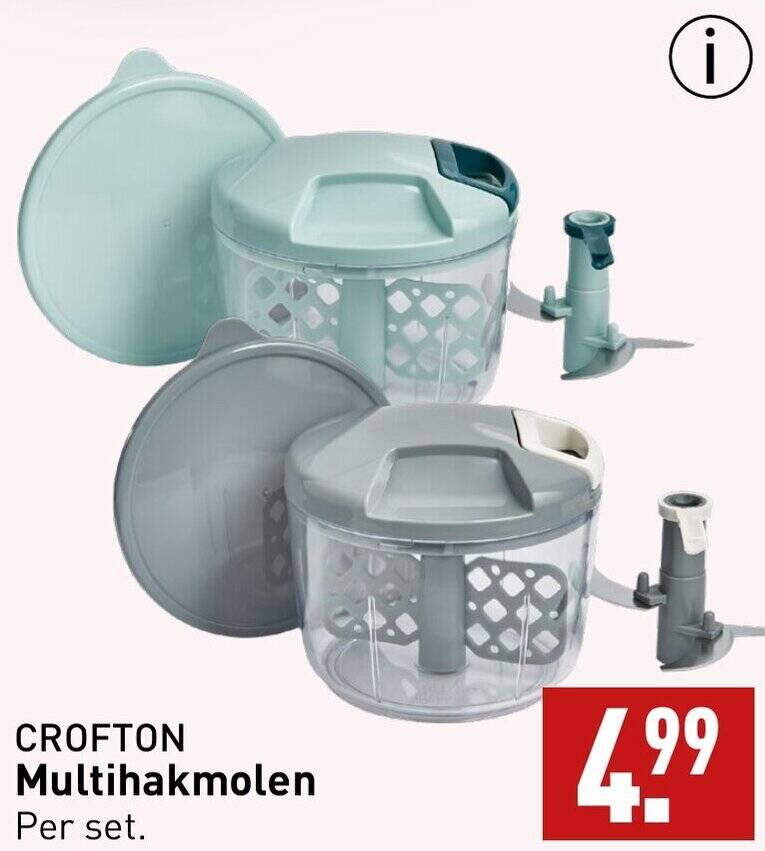 CROFTON Multihakmolen aanbieding bij ALDI