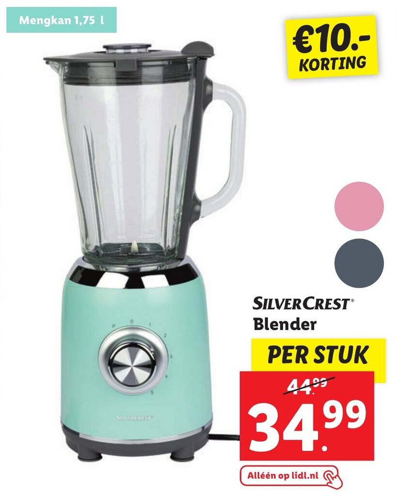 Silvercrest blender per stuk aanbieding bij Lidl