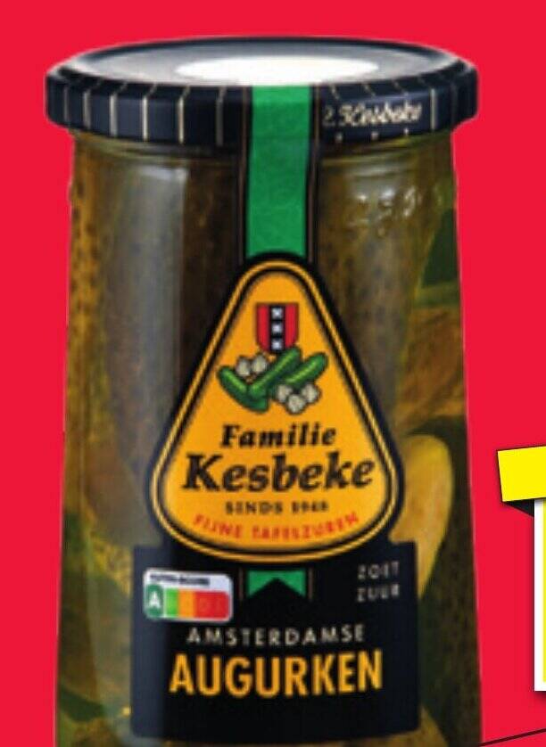 Kesbeke amsterdamse augurken per pot aanbieding bij Nettorama