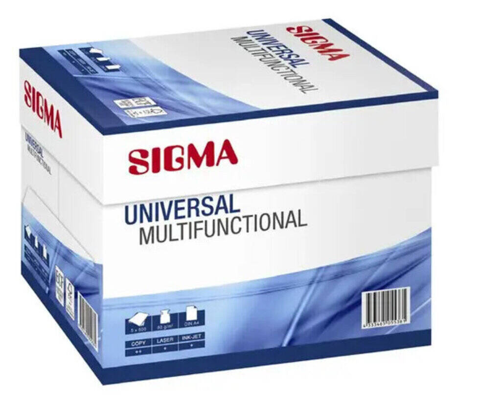 Sigma kopieerpapier A4 80 g/m2 aanbieding bij Makro