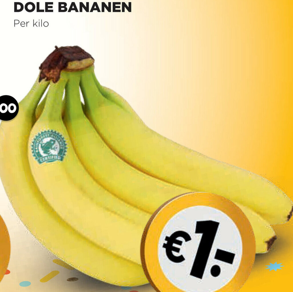 Dole bananen aanbieding bij Jumbo