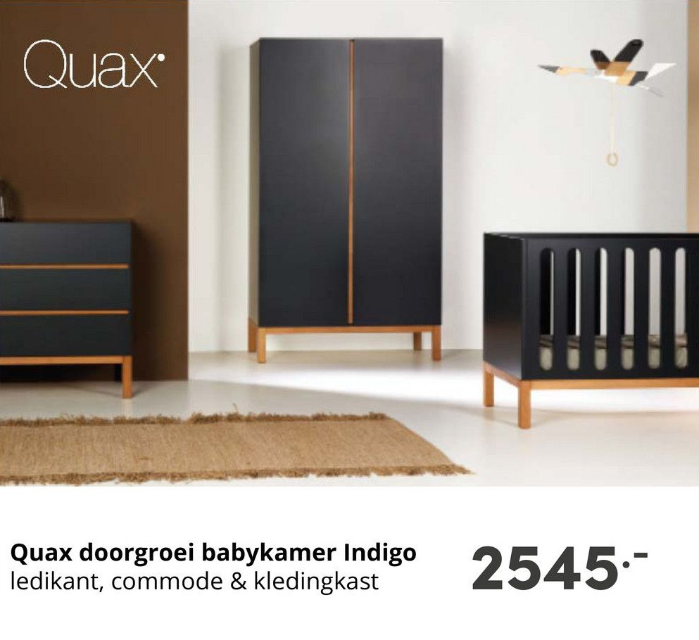 Quax doorgroei babykamer Indigo aanbieding bij Baby & Tiener