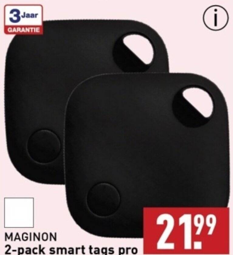 MAGINON 2-pack smart tags pro aanbieding bij ALDI