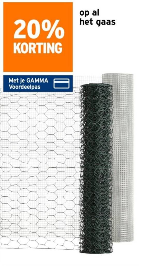 op al het gaas aanbieding bij GAMMA