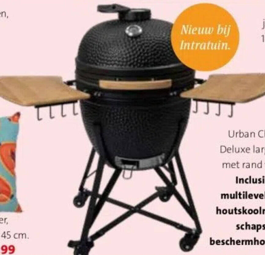 Urban Chef kamado Deluxe large. aanbieding bij Intratuin
